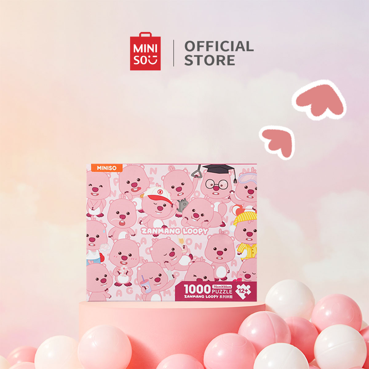 Jual Miniso x ZANMANG Loopy Collection Puzzles 1000-Piece Puzzle ...