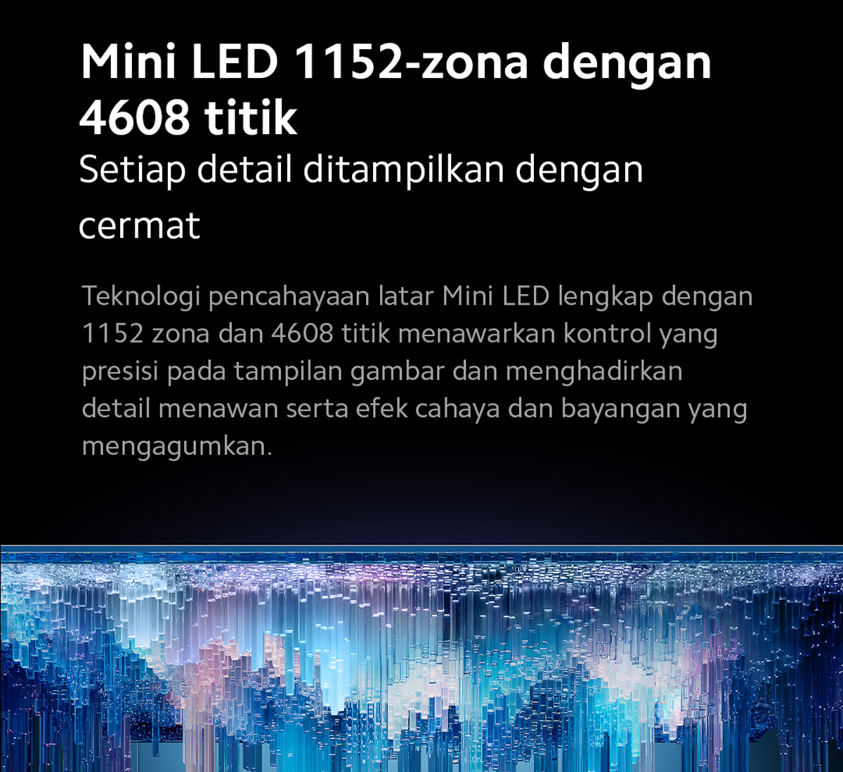 Jual Xiaomi Mini LED Gaming Monitor G Pro 27i | Mini LED 1152-Zona ...