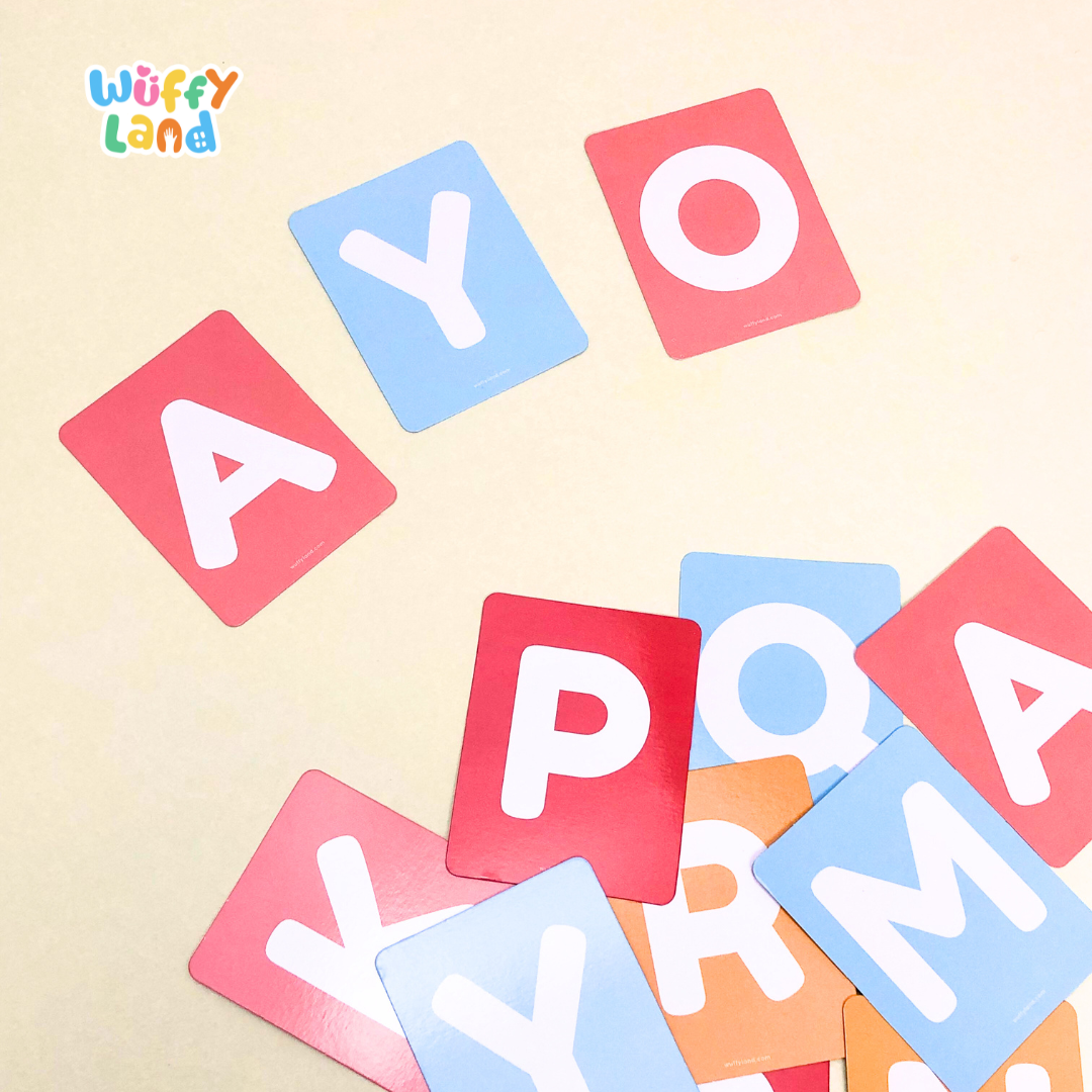 Jual Wuffyland Flashcard Huruf Besar Pra Membaca Mainan Edukatif Anak 2 ...