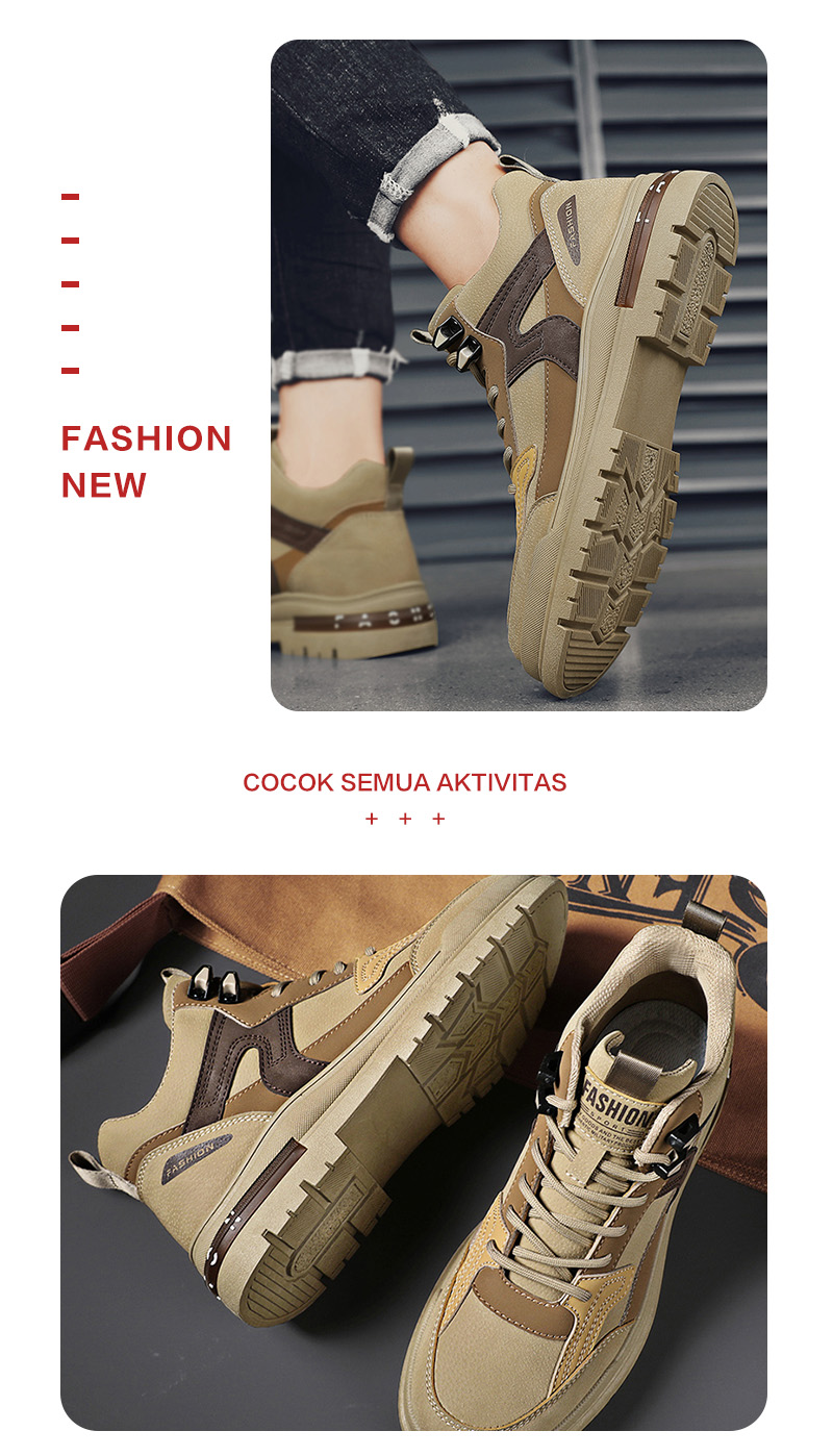 Jual Keeping Sepatu Pria Outdoor Sepatu Sneakers Jungle Vintage Boots ...