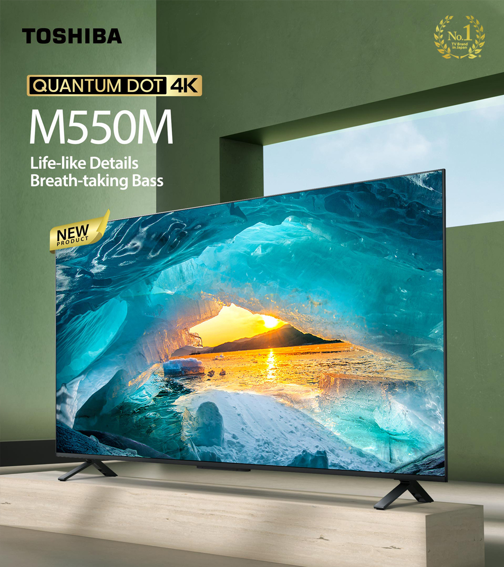 Jual [FREE BRACKET] Toshiba TV 65" 4K UHD Google TV - Quantum Dot QLED ...