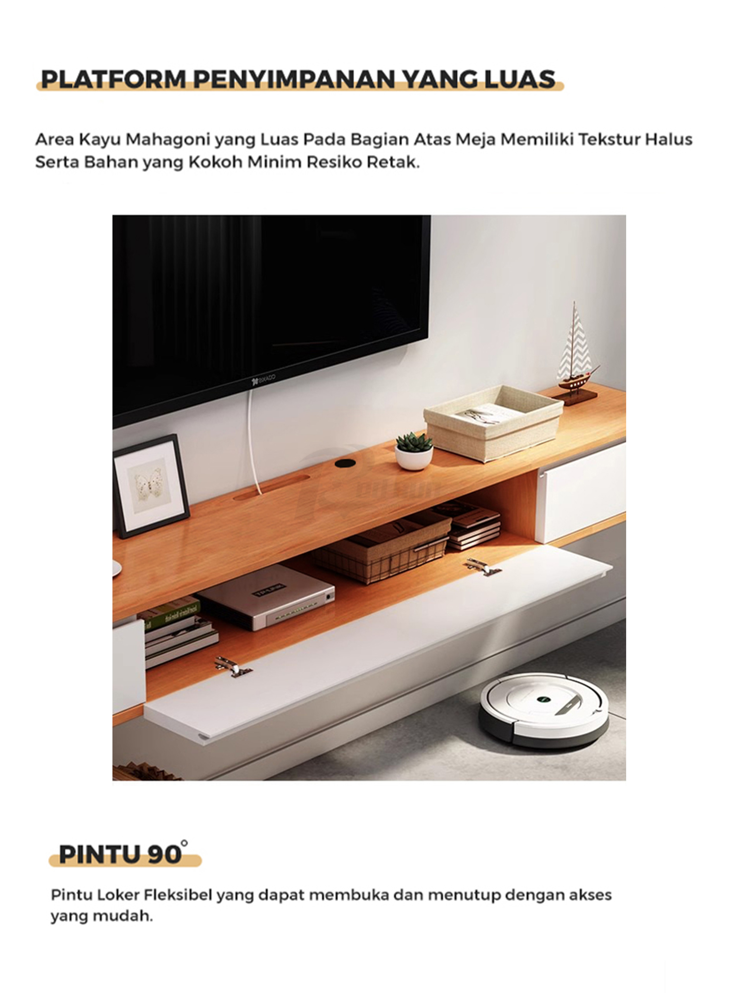 Jual Meja TV gantung minimalis Rak TV gantung Minimalis Lemari TV ...