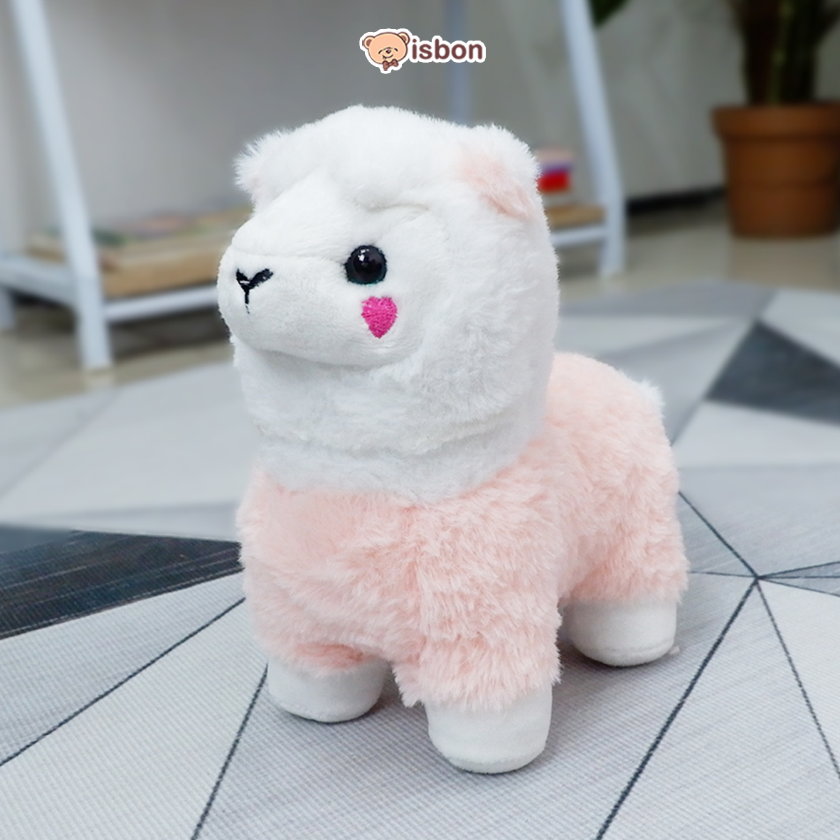 Jual ISTANA BONEKA Llama Pink Mini Karakter Glama Alpaca Berbulu Halus ...