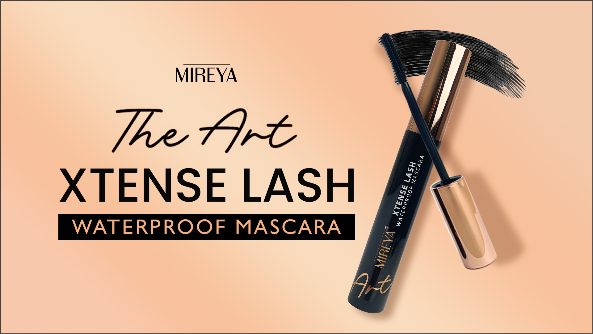 Jual Mireya The Art Mascara Xtense Lash Waterproof Long Lasting 24H – 3 ...