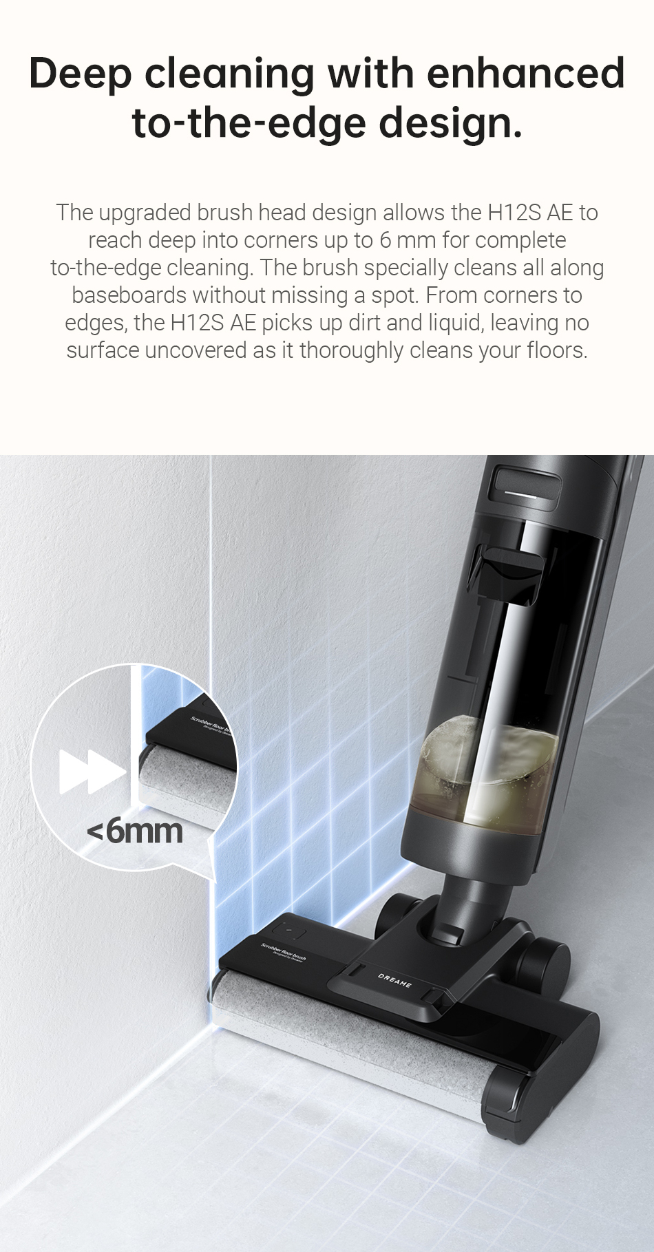 Jual Dreame H12S AE Wet and Dry Cordless Vacuum | Edge Cleaning | Mess ...