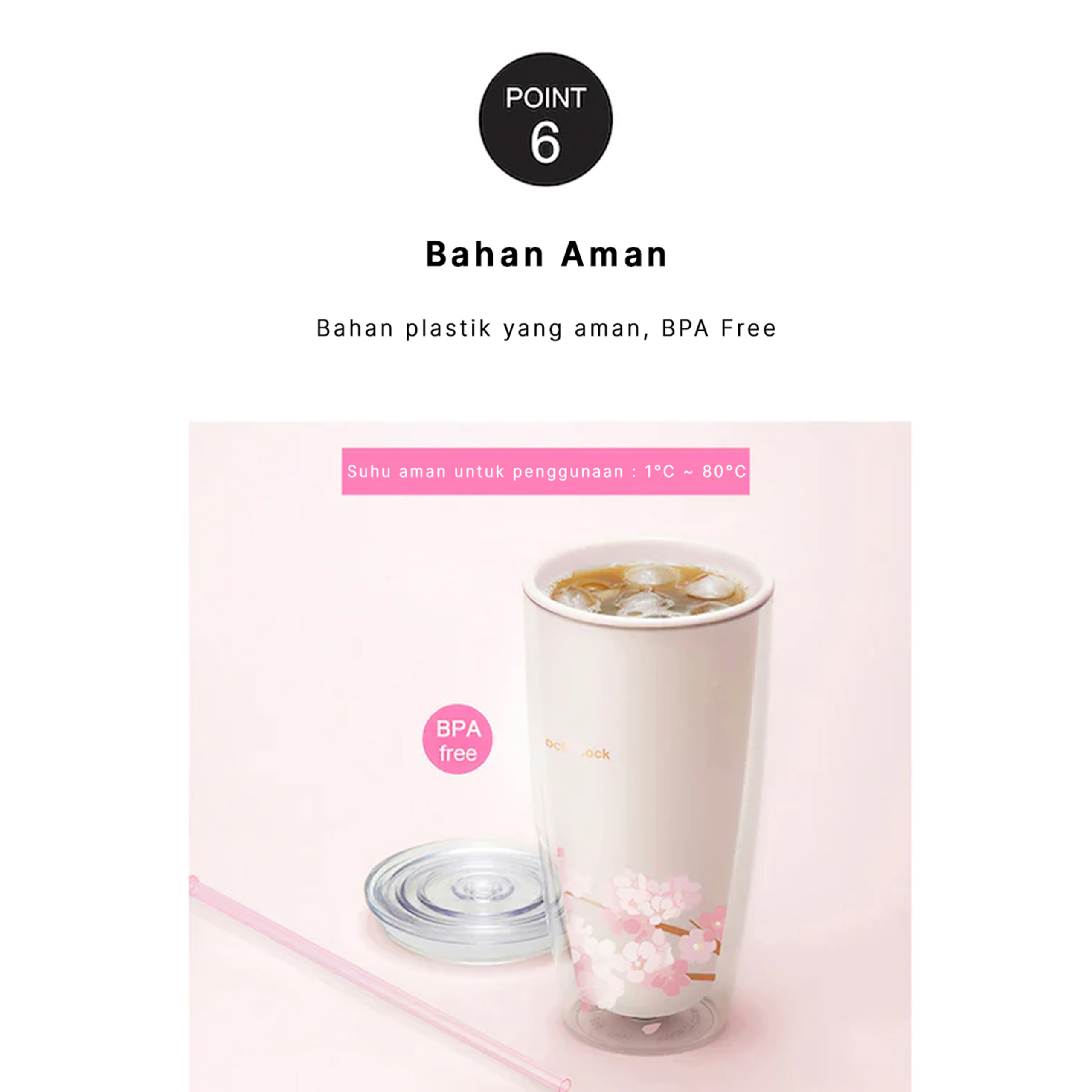 Jual LocknLock Exclusive Botol Minum Double Wall Cold Cup Cherry ...