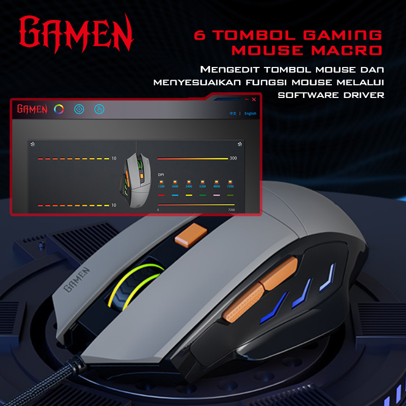 Jual [Paket Hemat] GAMEN Titan Elite Gaming Mechanical Keyboard ...