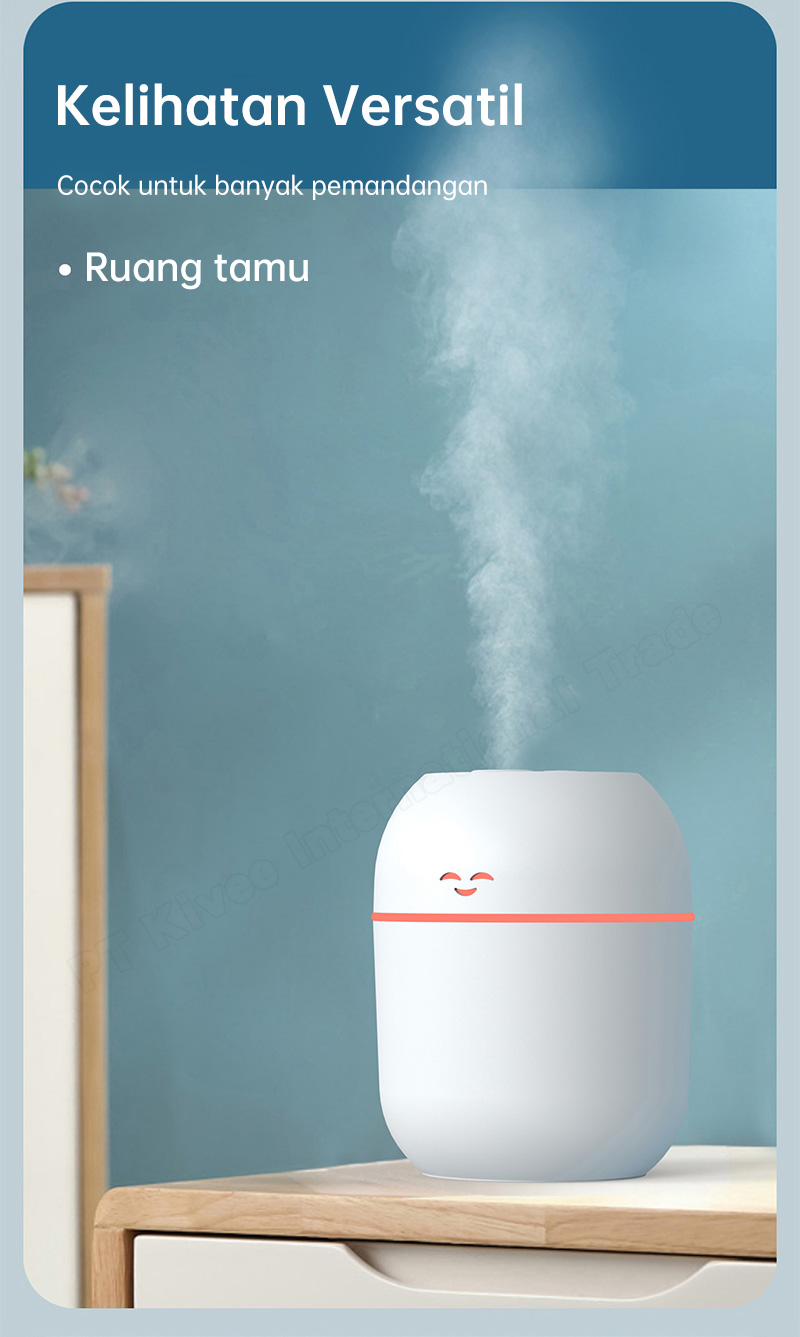 Jual Humidifier BASIKE Pelembab Volume besar Lampu Malam Berwarna-warni ...