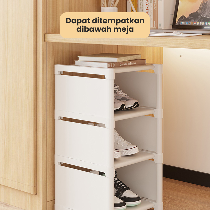 Jual HALU Rak Sepatu 8 Susun Serbaguna Tempat Penyimpanan Sepatu Sandal ...