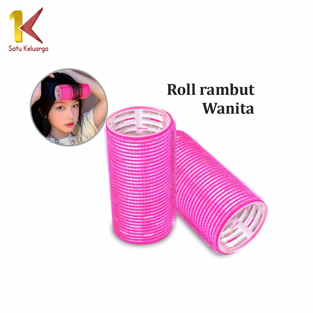 Jual Satu Keluarga Roll Rambut Besar Wanita With Aluminium C1029 Curly ...