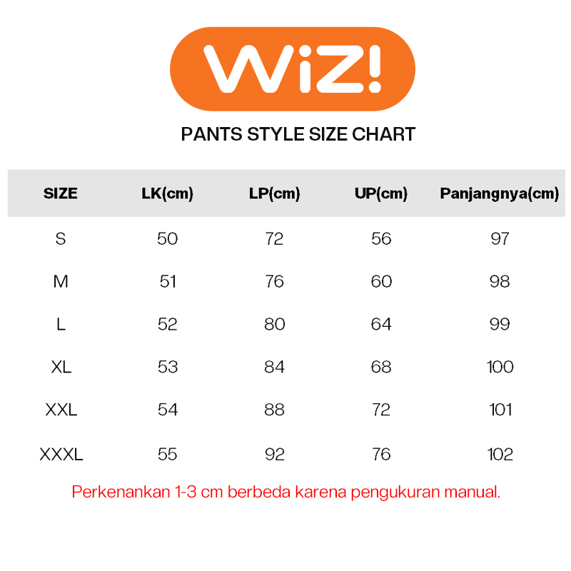 Jual WiZi Legging Sport Celana Yoga Celana Cutbray Wanita Basic Wide High Waist Pants (CP10 ...