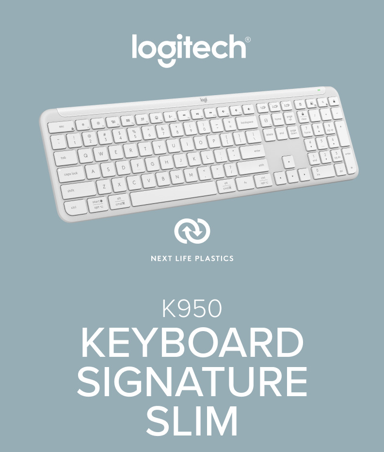 Jual Logitech K950 Keyboard Signature Slim Wireless, Desain Ramping ...