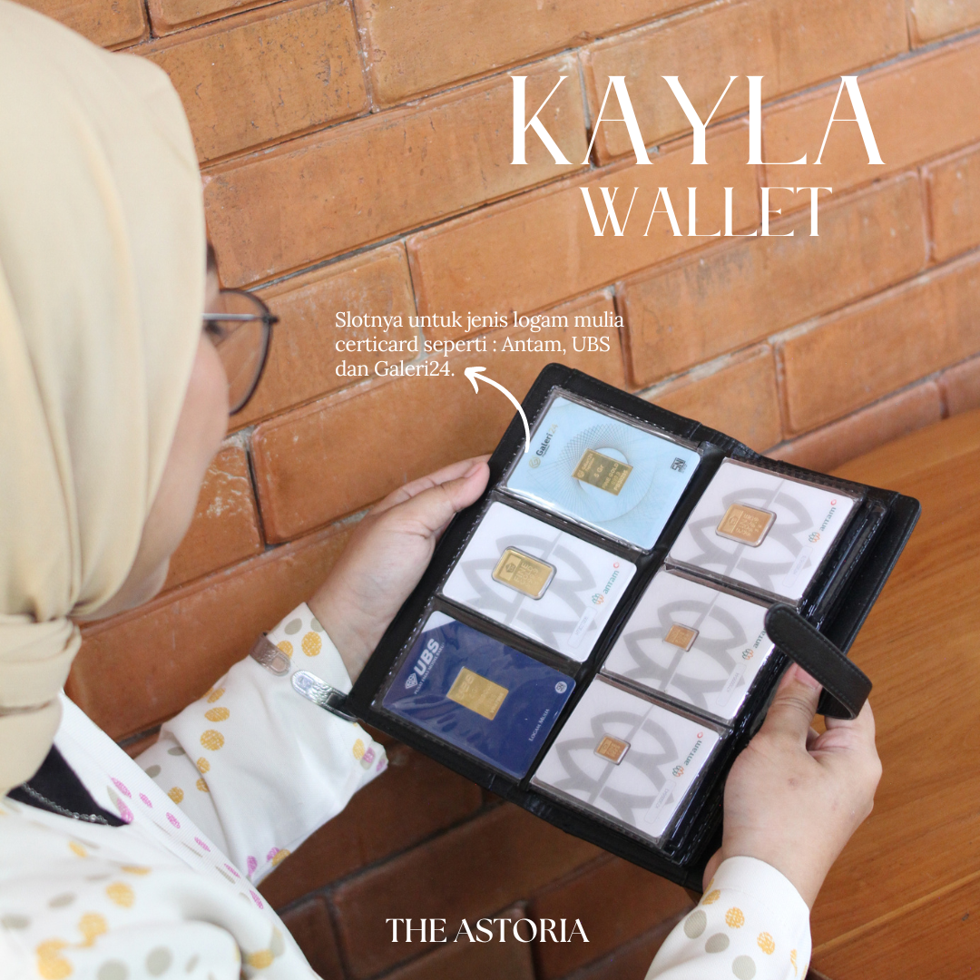 Jual DOMPET EMAS KAYLA WALLET | Shopee Indonesia
