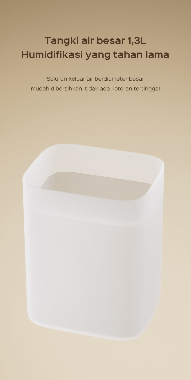 Jual HAN RIVER Humidifier Diffuser air purifier 1.3L Kapasitas tinggi ...