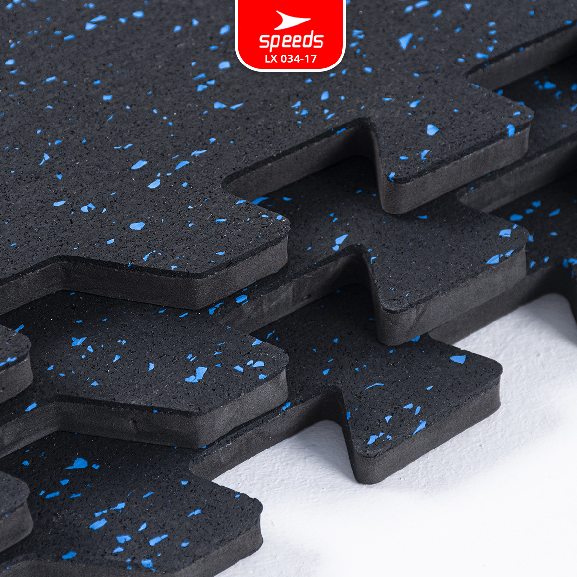 Jual SPEEDS Matras Karet Eva 50x50x2cm Matras Evamat Olahraga Gym Mudah ...