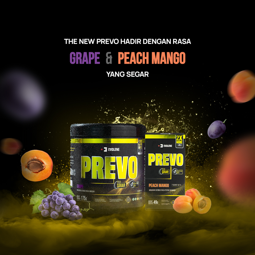 Jual Evolene New Prevo 25 Serving/175gr - Pre-Workout - 2x More ...