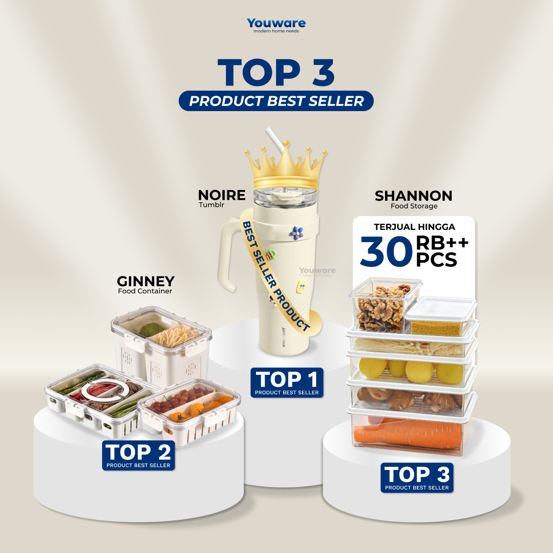 Jual Youware - Shannon SET Food Preparation / Kotak Penyimpanan Makanan ...