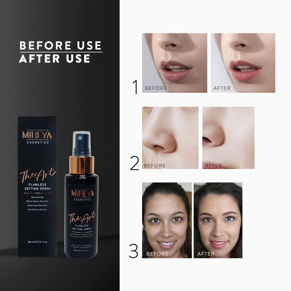 Jual Refill Mireya The Art Flawless Setting Spray 80ml - Mireya Setting ...