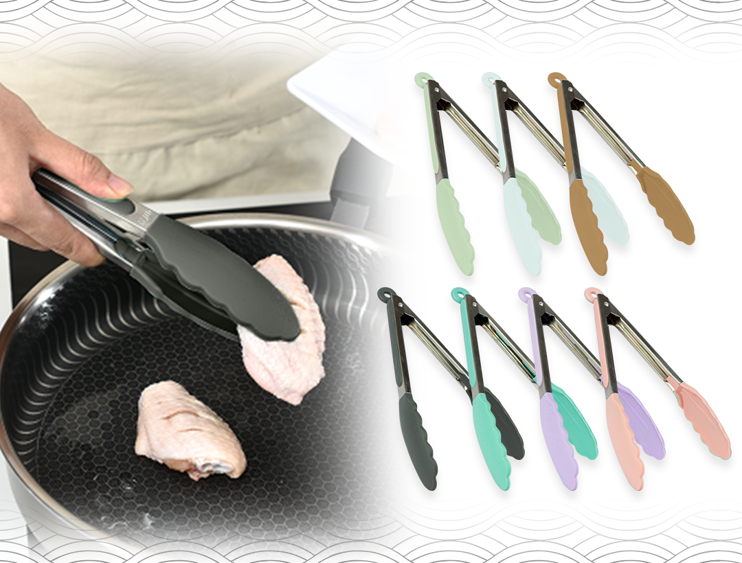 Jual JIB Silicone Serving Tong / Silikon Utensil / Tongs / Capitan ...