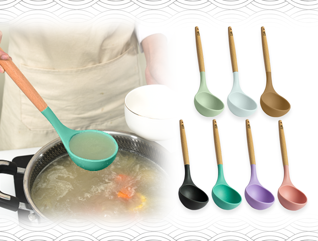 Jual JIB Silicone Ladle / Sutil Silikon / Centong Kuah Silikon / Sendok ...