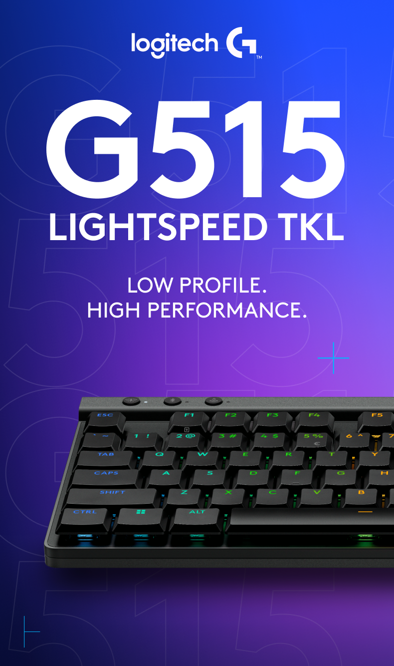 Jual Logitech G515 Keyboard Gaming Wireless LIGHTSPEED TKL, RGB ...