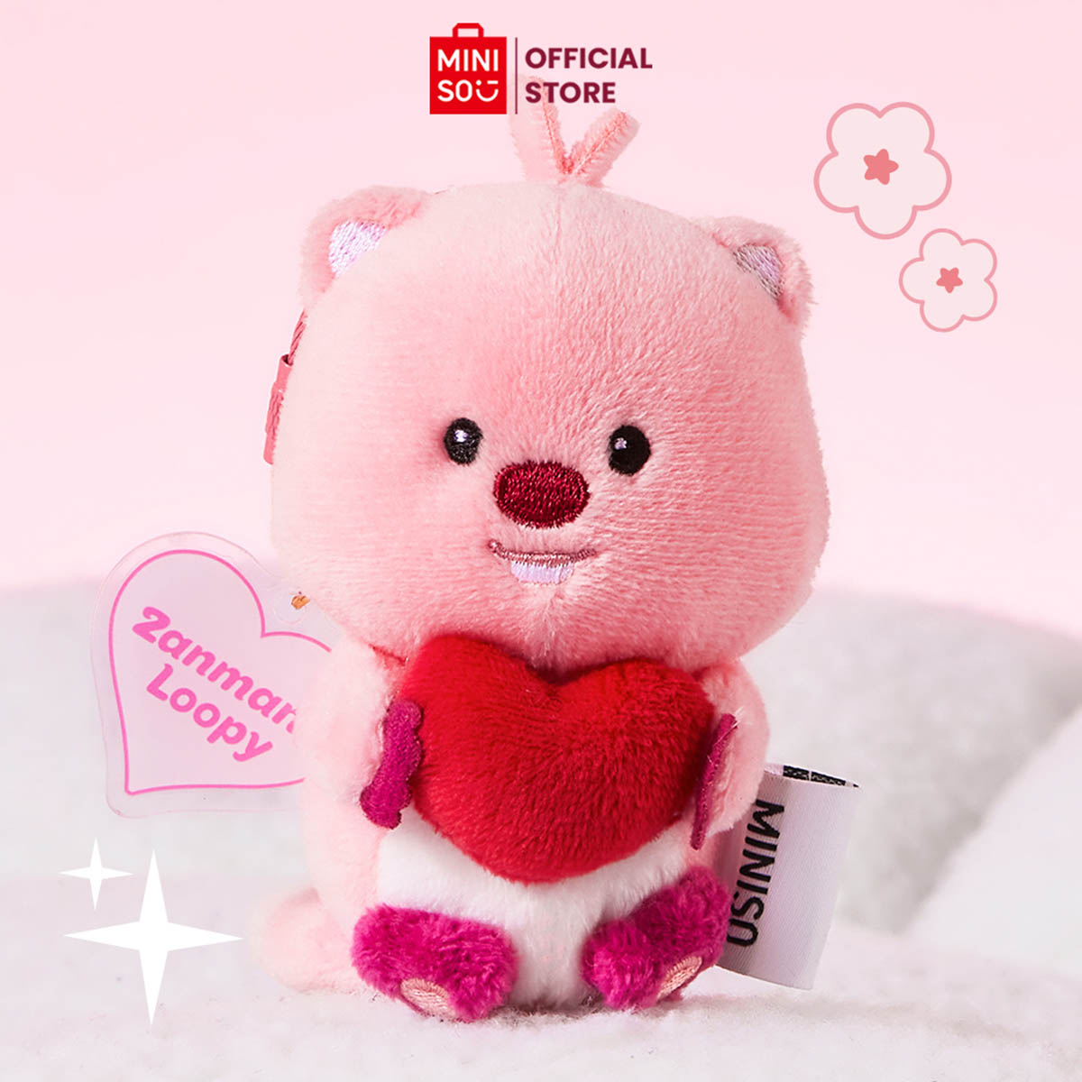 Jual Miniso x ZANMANG Loopy Collection Liontin Mewah Plush Pendant ...