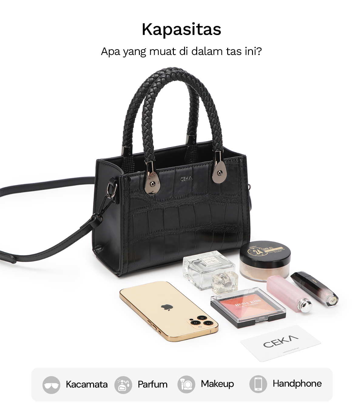 Jual CEKA Tas Selempang Tas Wanita Hand Bag Wanita Kulit Croco Pesta ...