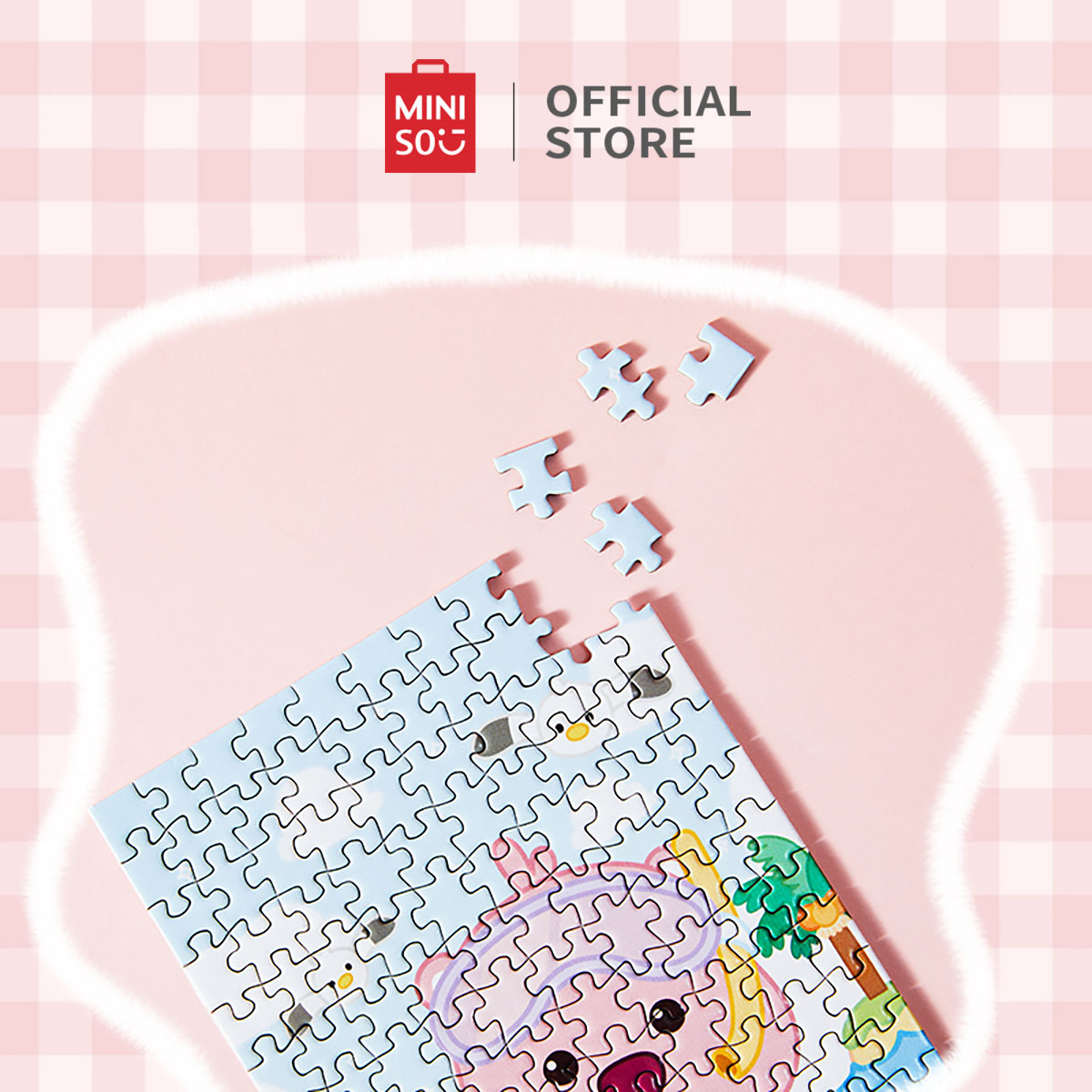 Jual Miniso x ZANMANG Loopy Collection Puzzles 100-Piece Photo Frame ...