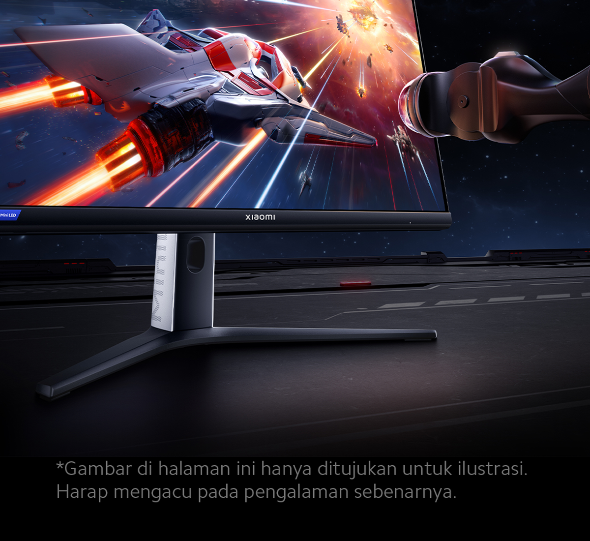 Jual Xiaomi Mini LED Gaming Monitor G Pro 27i | Mini LED 1152-Zona ...
