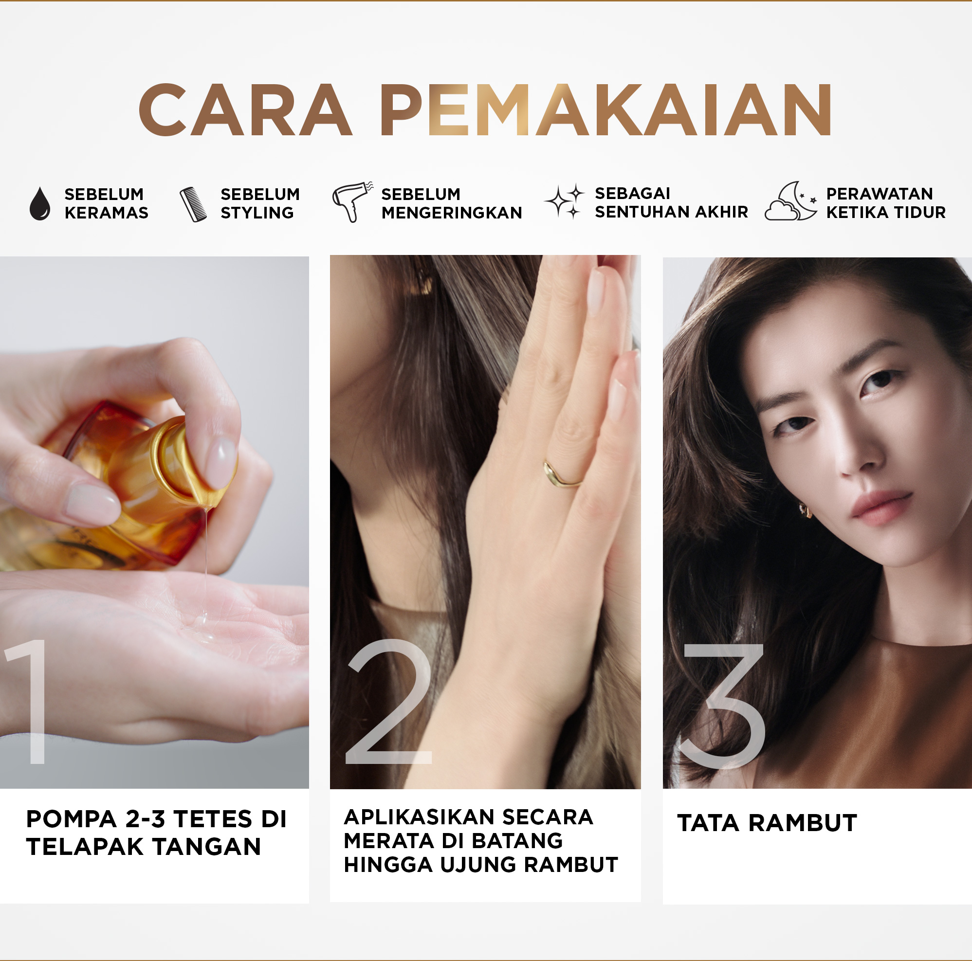Jual L'Oreal Paris Elseve Extraordinary Oil Gold Hair Treatment Serum ...