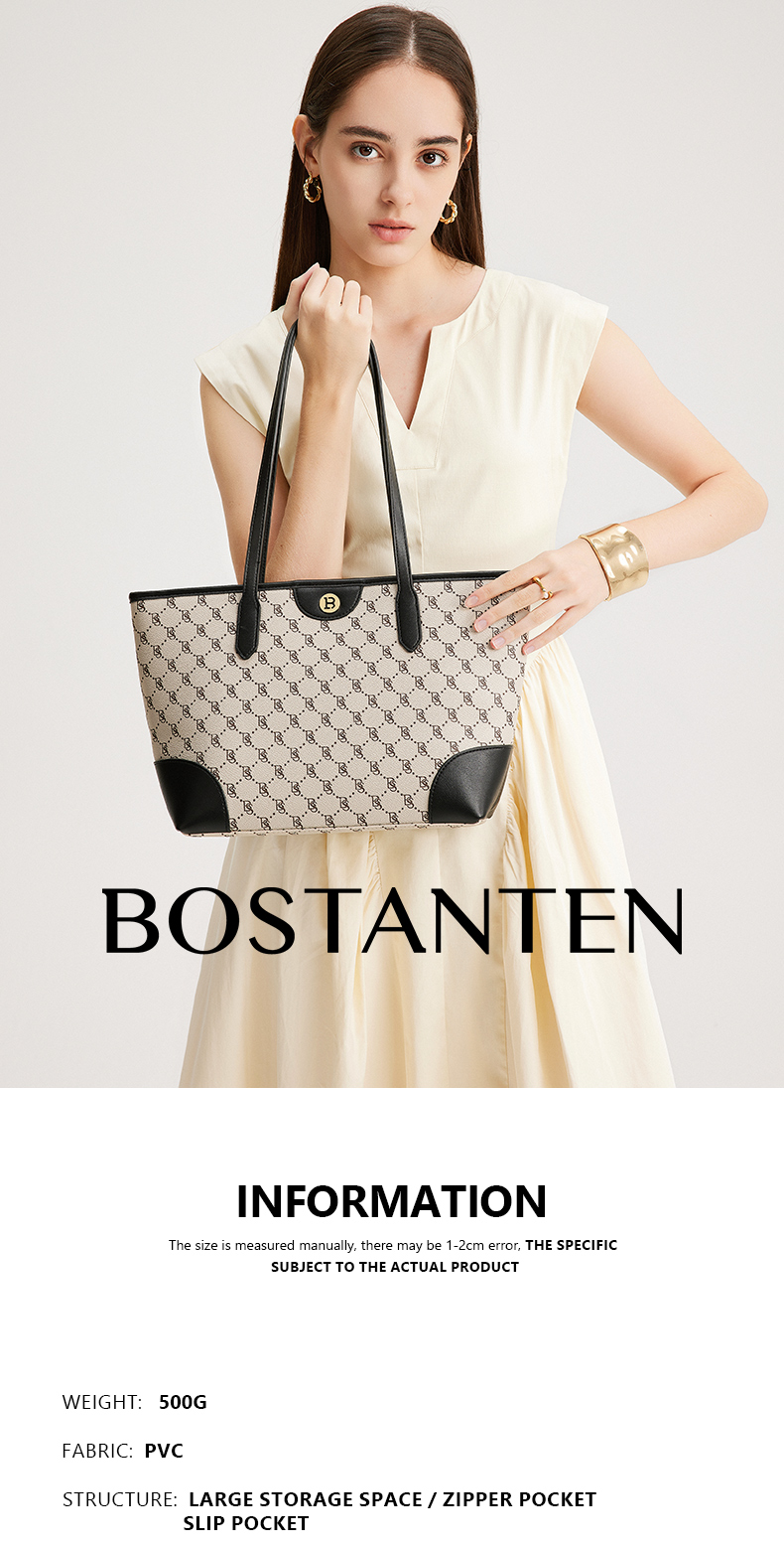 Jual [Segera hadir] BOSTANTEN Totebag Wanita Tas Kantor Jinjing ...
