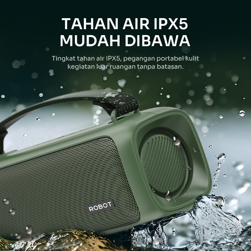 Jual Robot Speaker Bluetooth Bass Outdoor RGB Waterproof IPX5 Bluetooth ...