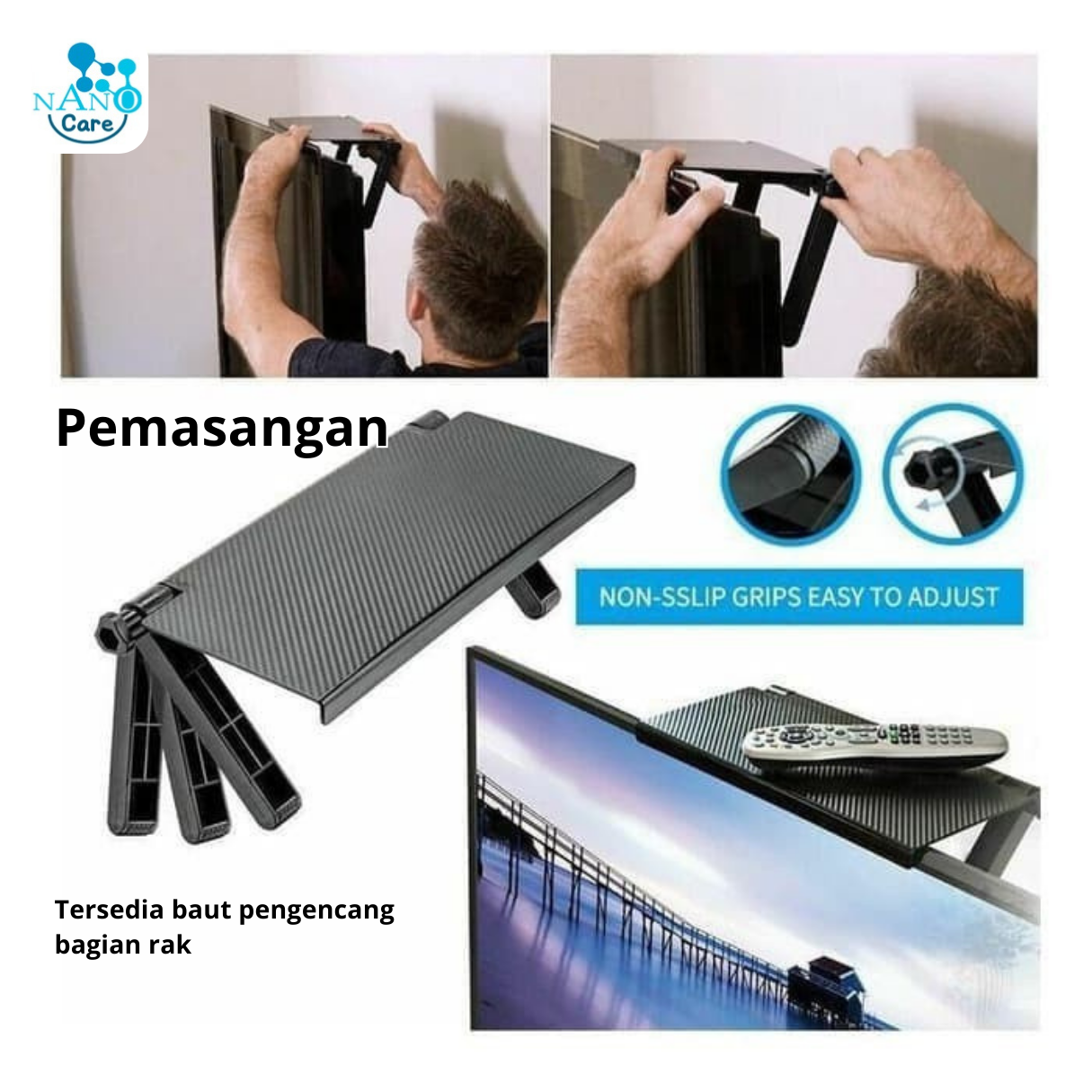 Jual Rak Gantung Furnitur TV / Rak Gantung Serbaguna Meja Atas TV ...