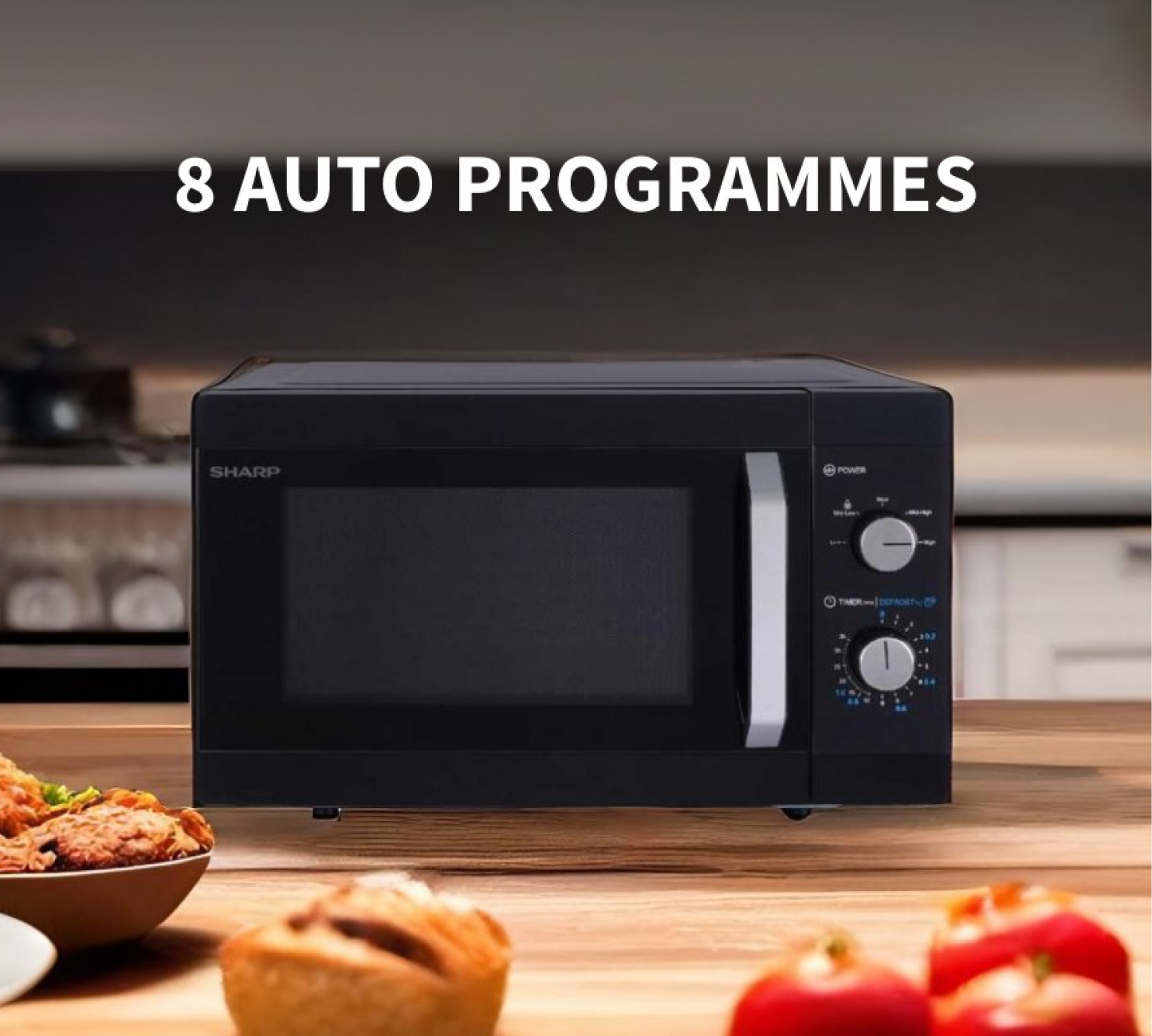 Jual Sharp Microwave R-223MA-BK 23L | Shopee Indonesia