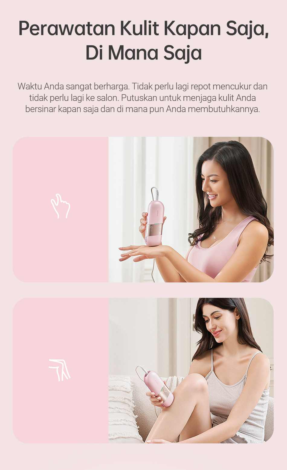 Jual Dreame Sapphire IPL Hair Removal Cooling System Portable | Alat Penghilang Bulu | Shopee ...
