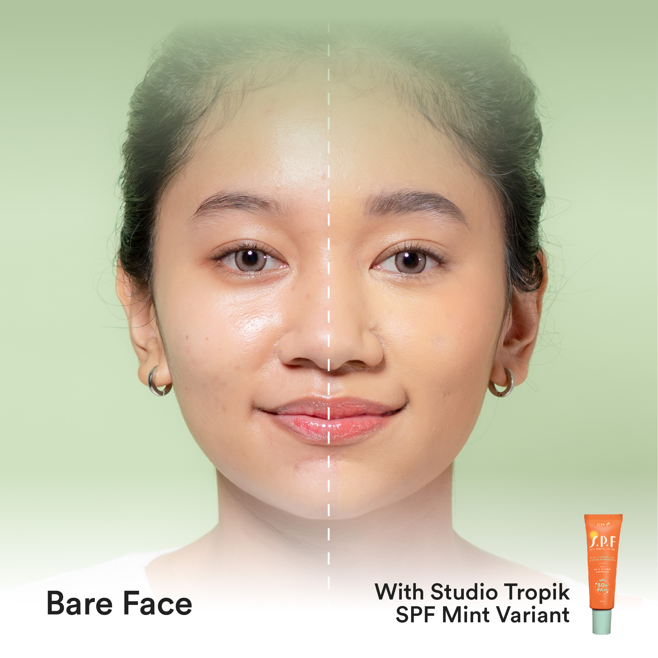 Jual Studio Tropik SPF 50+ PA++ (Mint) - Skin Pretty Filter | Shopee ...