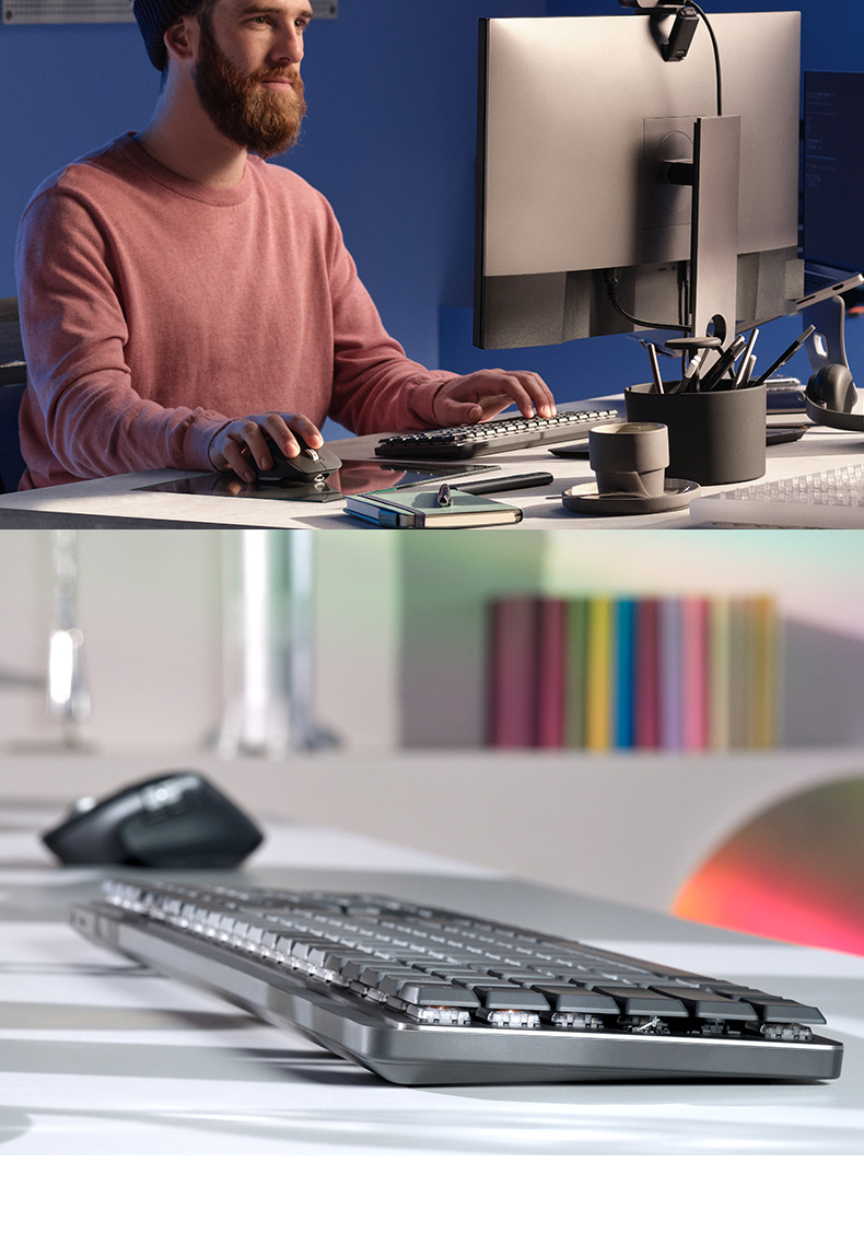 Jual Logitech MX Mechanical Mini Tactile Keyboard Wireless Bluetooth ...