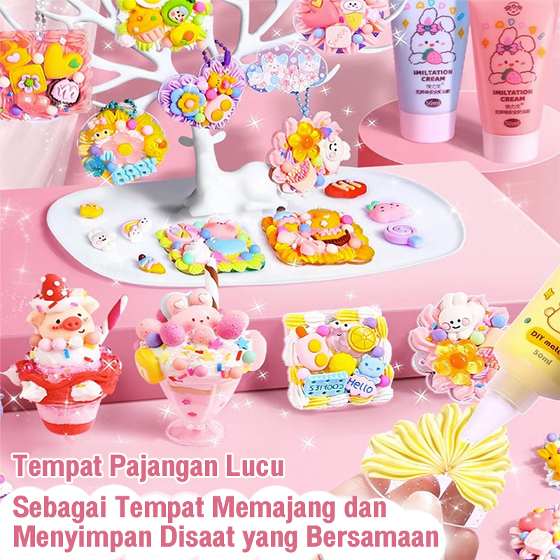 Jual Tatajoy Mewah DIY Guka Set DIY Gantungan Kunci DIY Keychain Guka ...