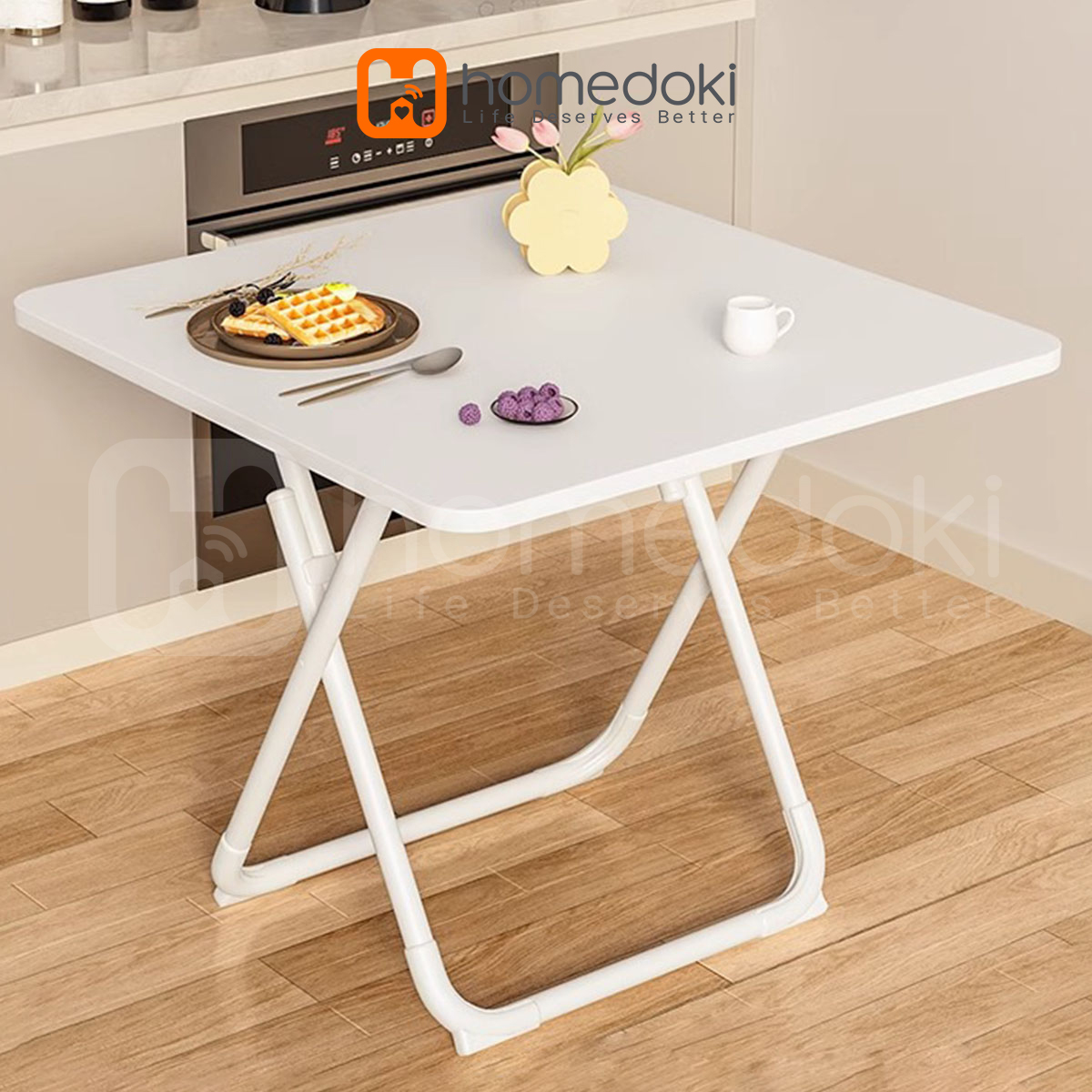 Jual Homedoki Meja Makan Lipat/Meja Makan/Meja Lipat/Meja Makan Serbaguna/Meja Makan Portable ...