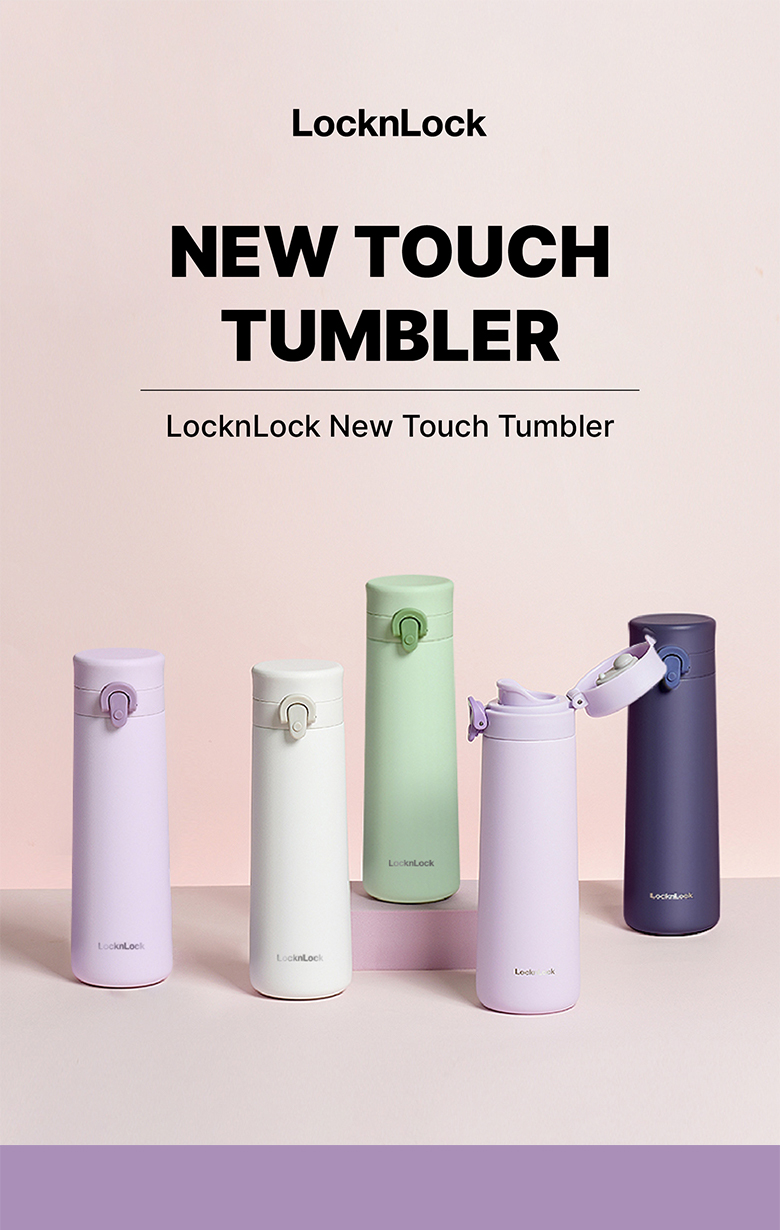 Jual LocknLock New Touch Tumbler 450ml | Shopee Indonesia