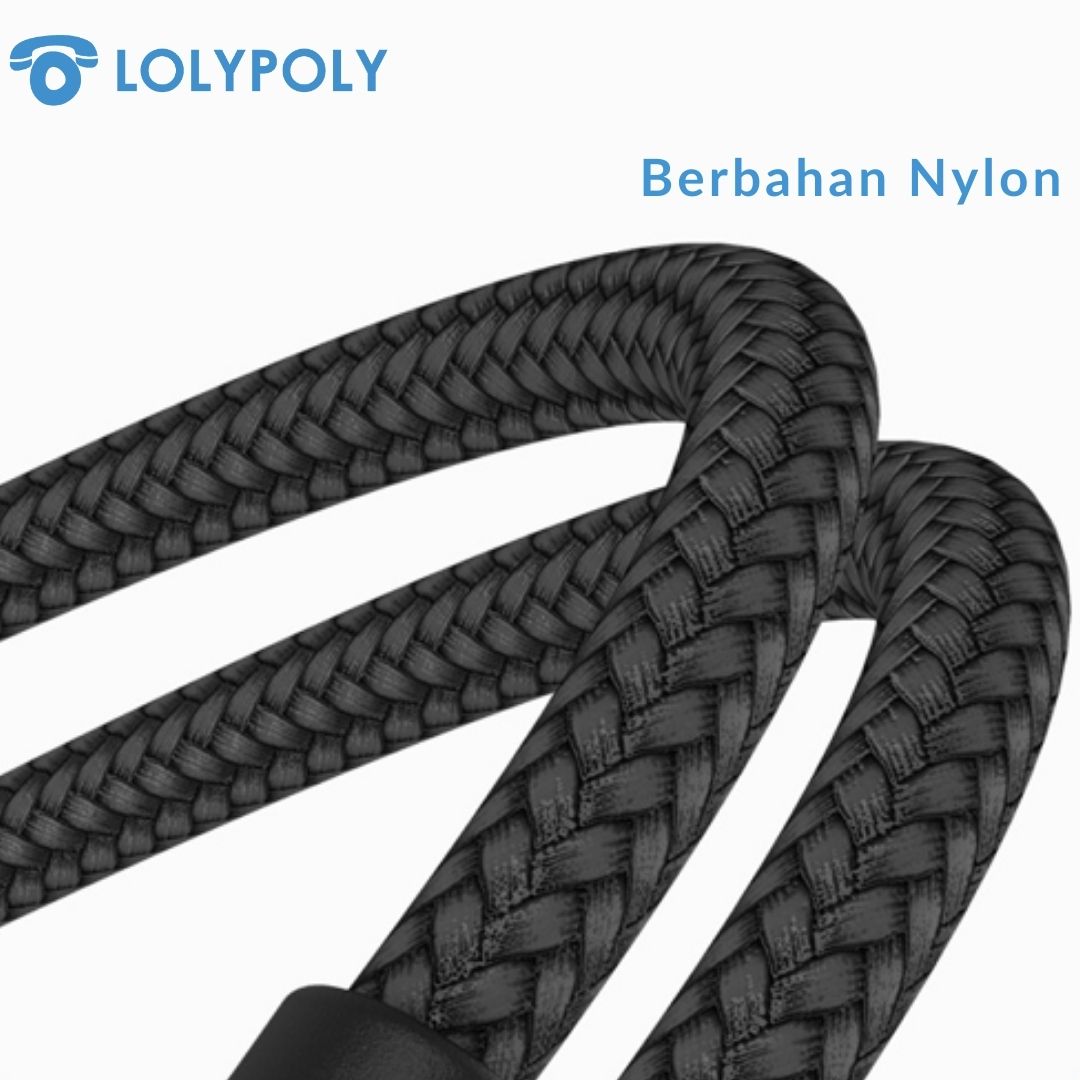 Jual LOLYPOLY Kabel Charger 107 USB C to Lightning / Type C to Type C ...