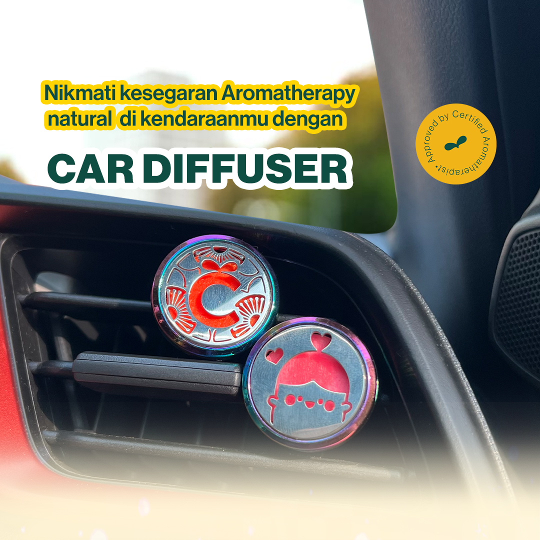 Jual CAPSEN Car Diffuser Mobil Aromatherapy Car Vent Clip Essential Oil ...