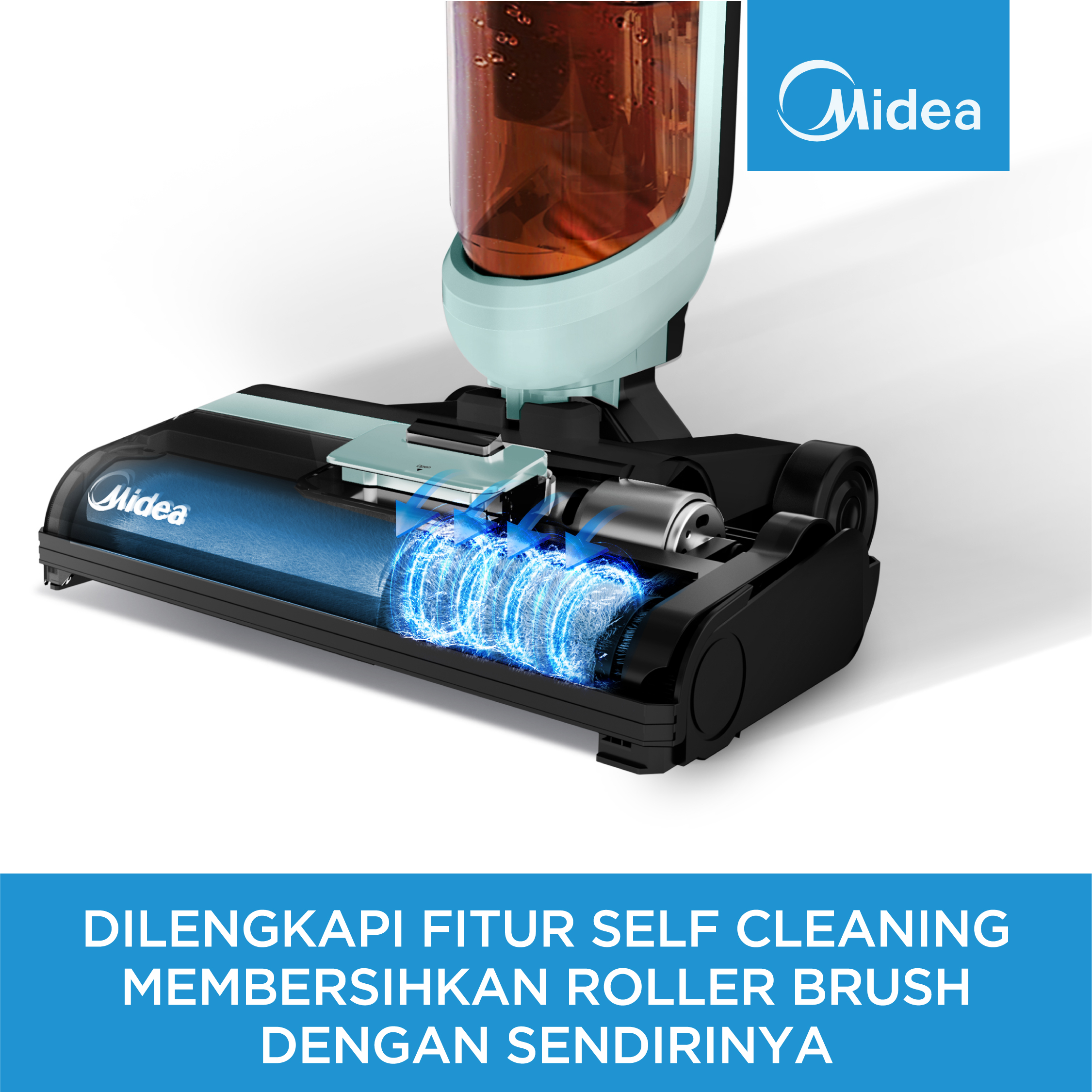 Jual Midea Vacuum Stick Cordless MWD-X6/X8/X10/GX5Pro | Wet & Dry Floor ...