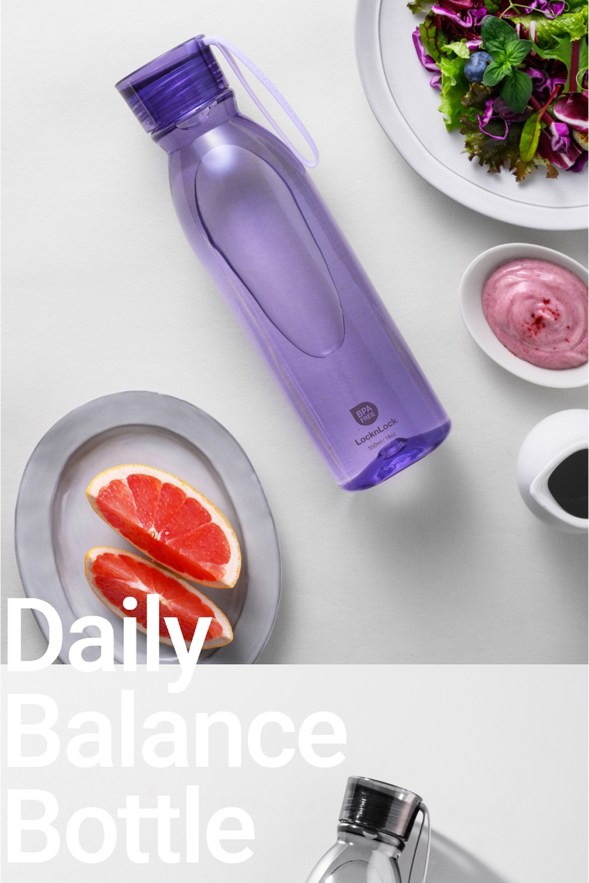 Jual LocknLock Exclusive Botol Minum Balance Bottle 550ml - ABF646 ...