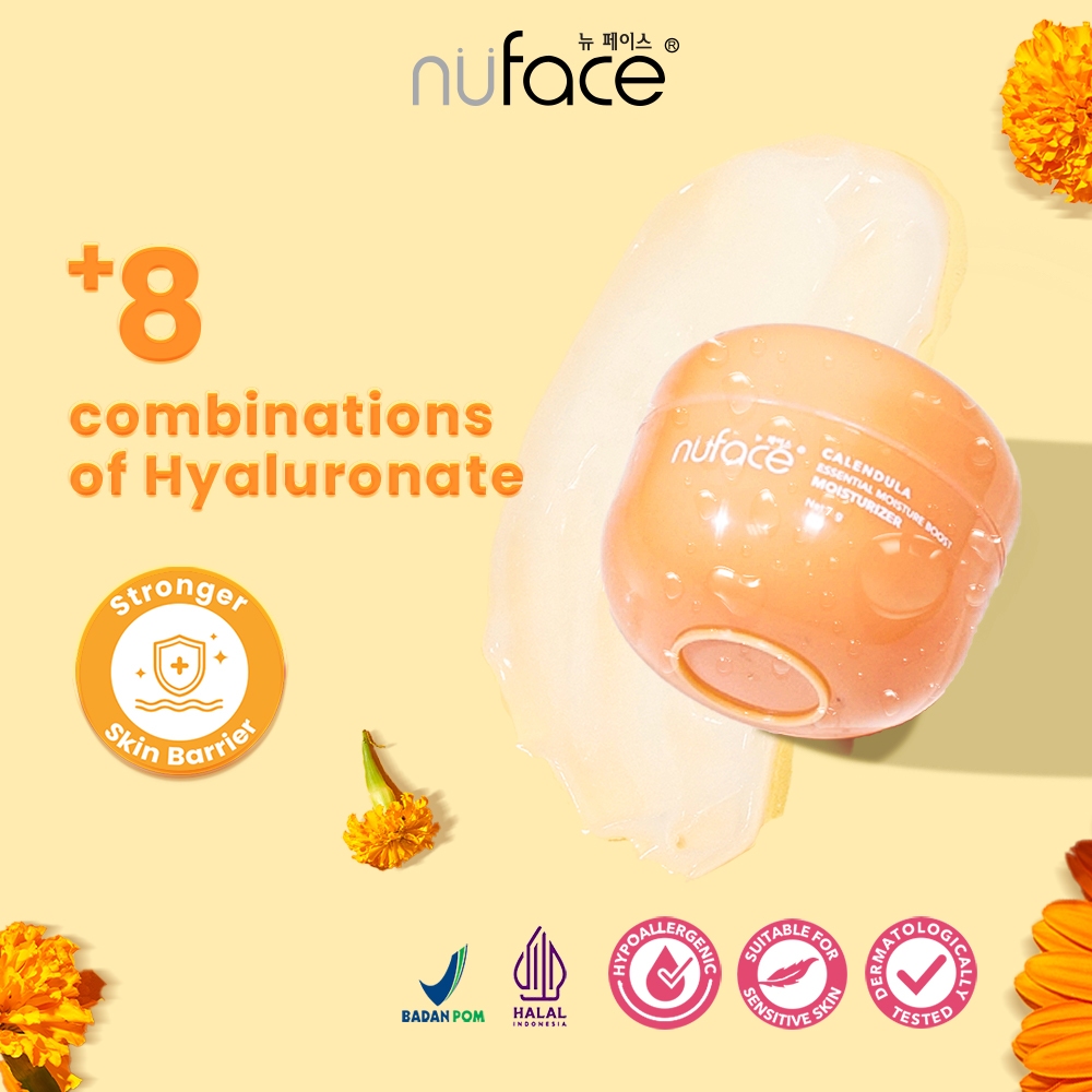 Jual NUFACE Calendula Essential Moisture Boost Moisturizer 20gr [UKURAN ...