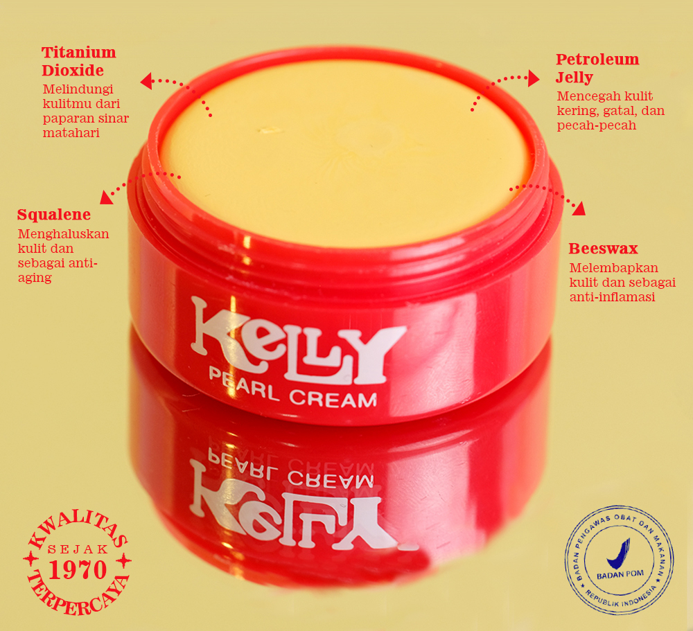 Jual [BEST SELLER] Kelly Pearl Cream 15gr Original BPOM | Shopee Indonesia