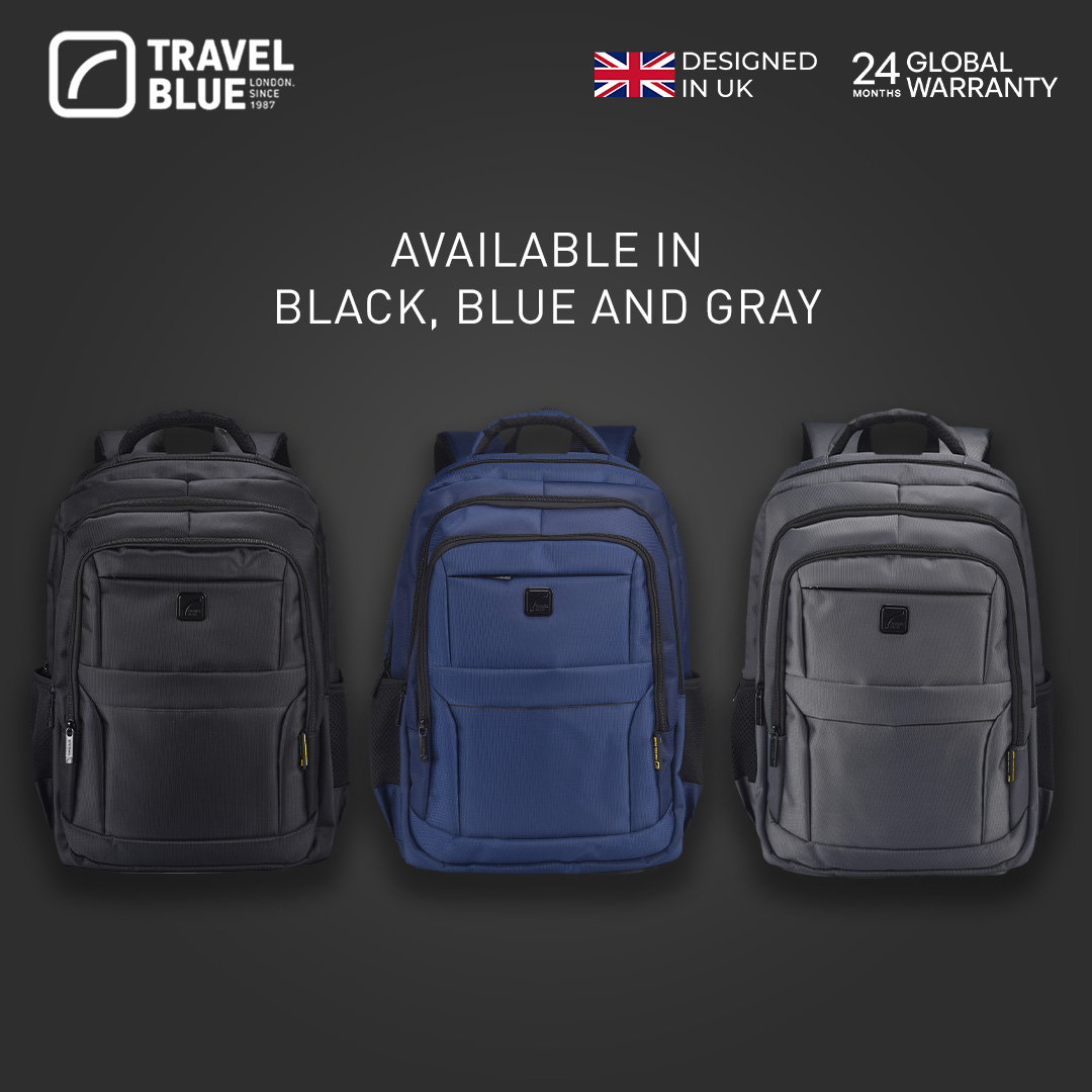 Jual Travel Blue Transit Easy Backpack (Available in Black, Blue and ...