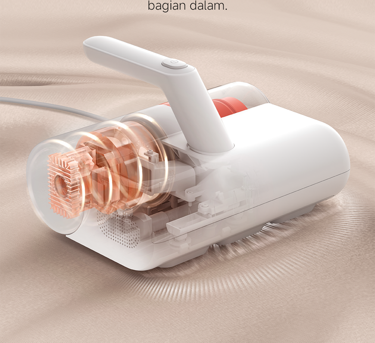 Jual Xiaomi Dust Mite Vacuum Cleaner | Daya Isap Cyclone 12.000 Pa ...