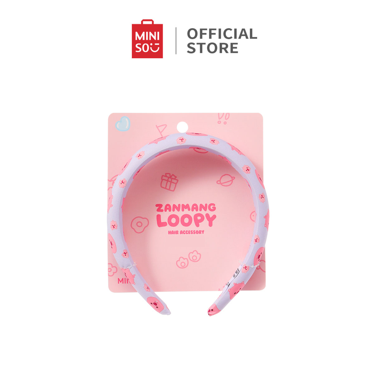 Jual Miniso x ZANMANG Loopy Collection Hair Hoop Lingkaran Rambut Cocok ...
