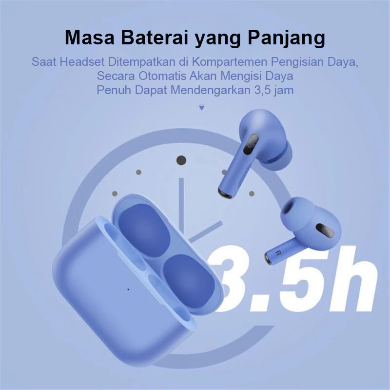 Jual Headset Bluetooth YESPLUS Inpods i13 Pro Macaron Wireless Earphone ...